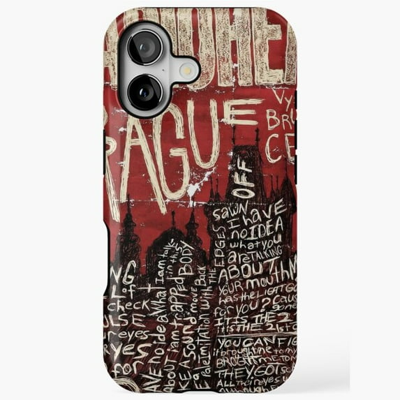 Alternative 80s Band Poster Retro Music Art Design Case with iPhone 17 ...