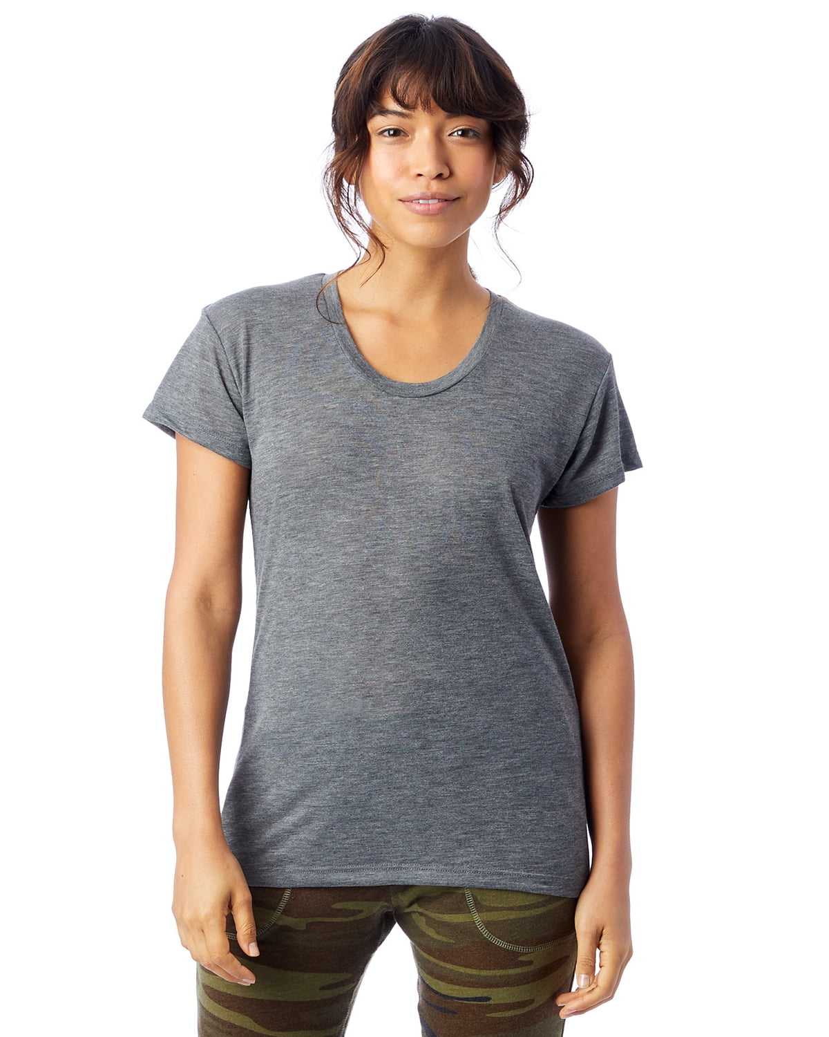 Alternative Apparel Tee Shirt AA2620 Women's Kimber Blank - Walmart.com