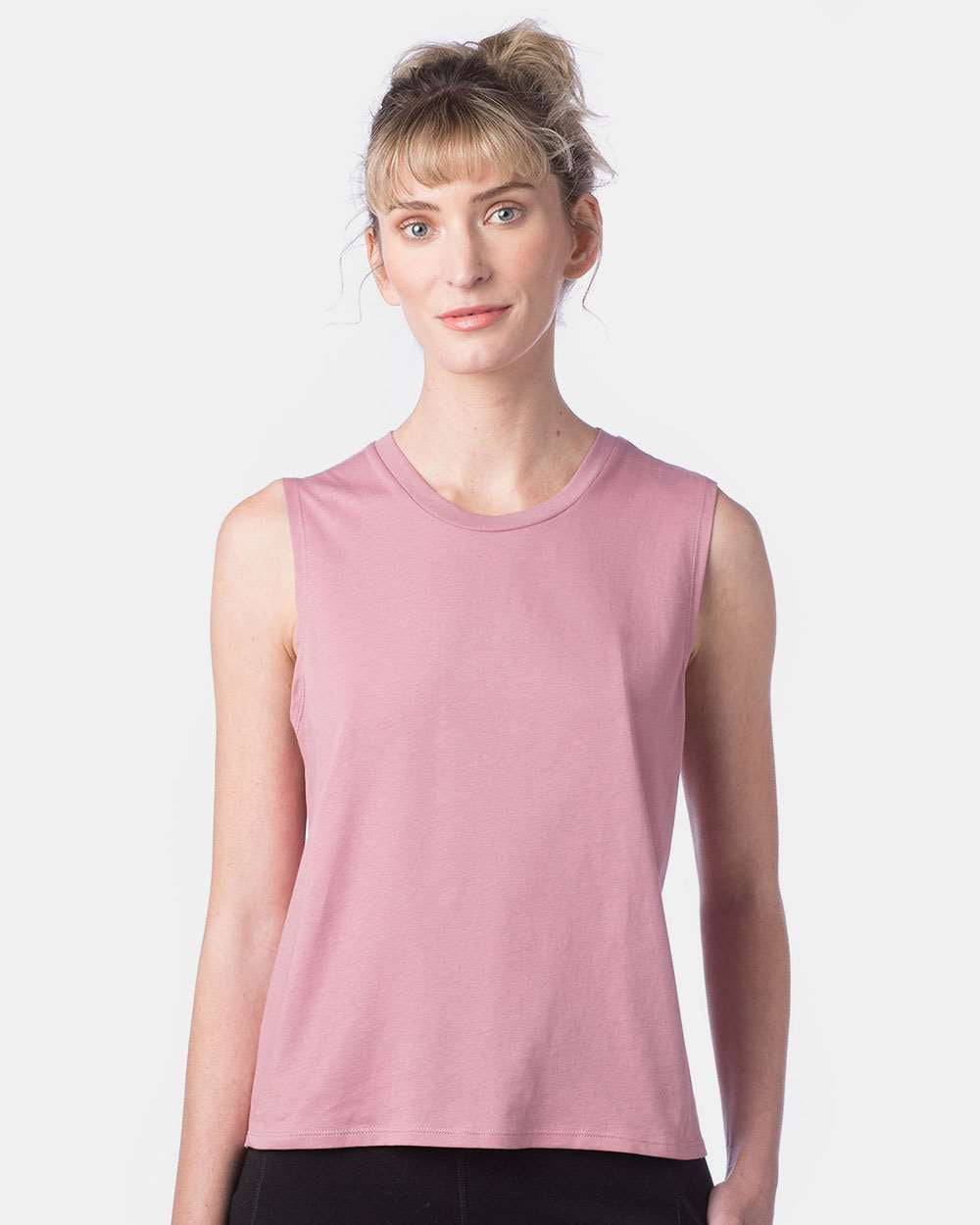 Alternative B05812314 Women Cotton Jersey Go-To Crop Muscle Tank Top ...