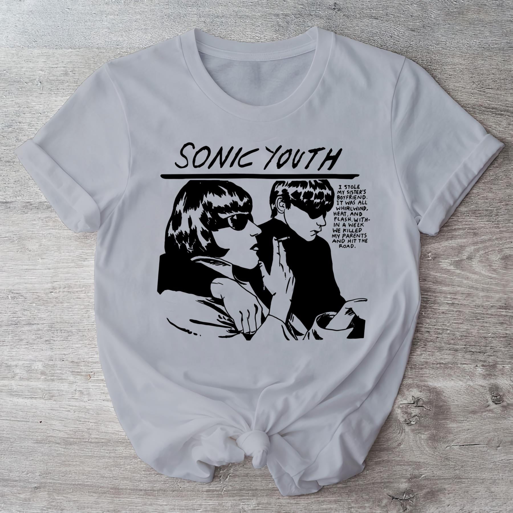 Alternative Band Graphic T-shirt, Goo Logo-Inspired Design for Fans ...