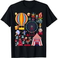 Alternative Cute Circus Love Heart Ringmaster Performance Top Unisex T ...