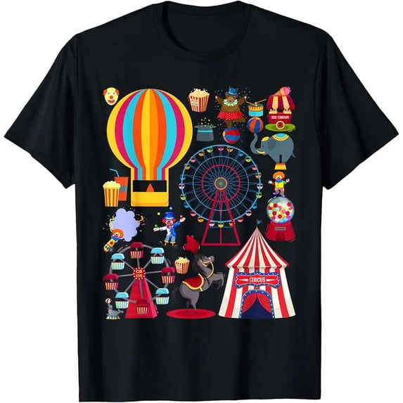 Alternative Cute Circus Love Heart Ringmaster Performance Top Unisex T ...