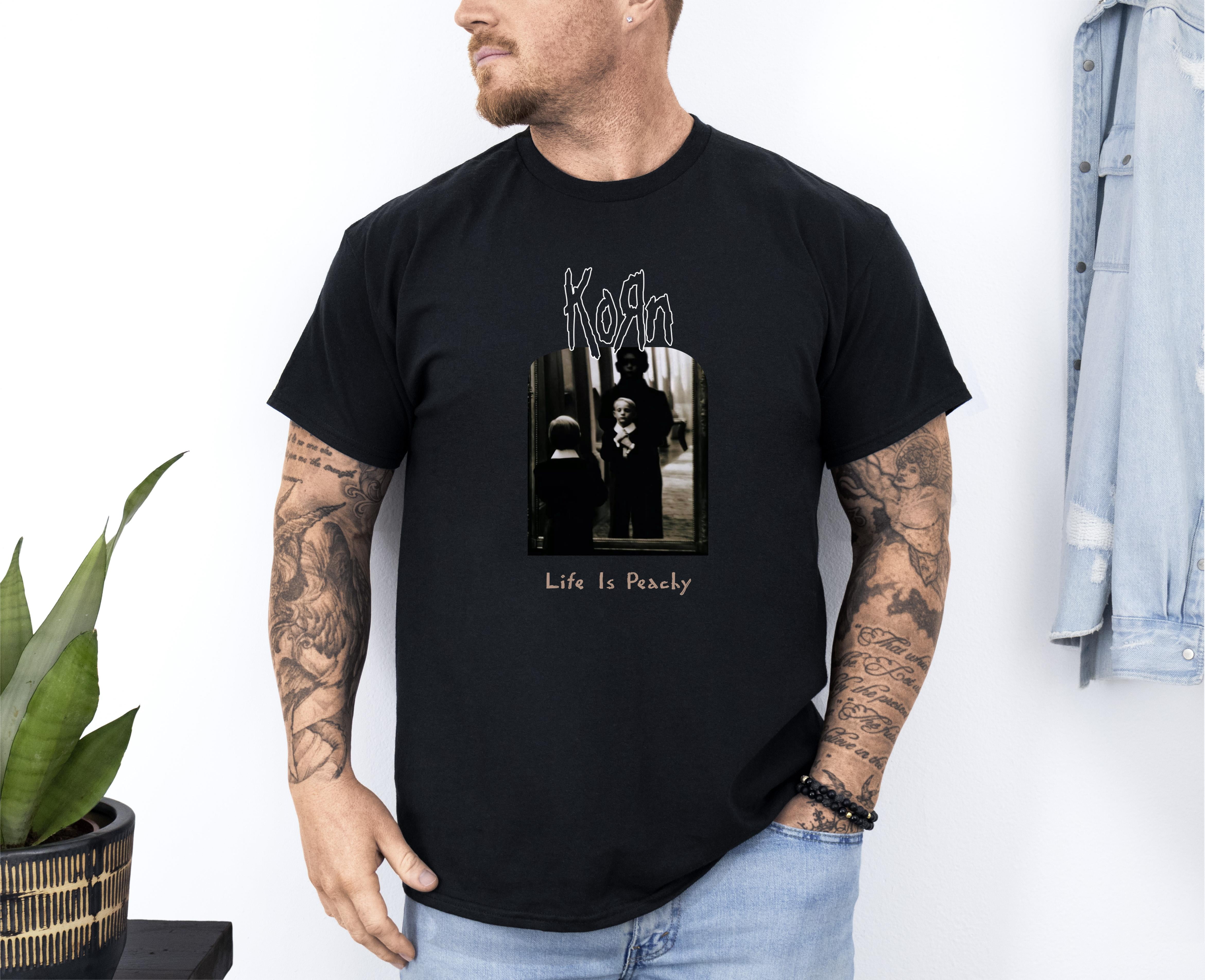 Alternative Metal Band T-Shirt, Life Is Peachy Album Graphic Tee ...