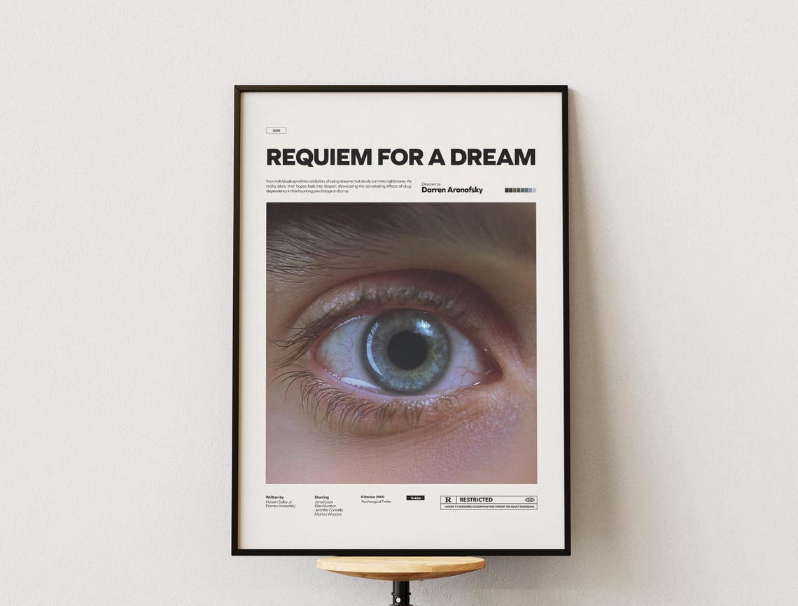 Alternative Movie Wall Decor Psychological Drama Art Film Room ...