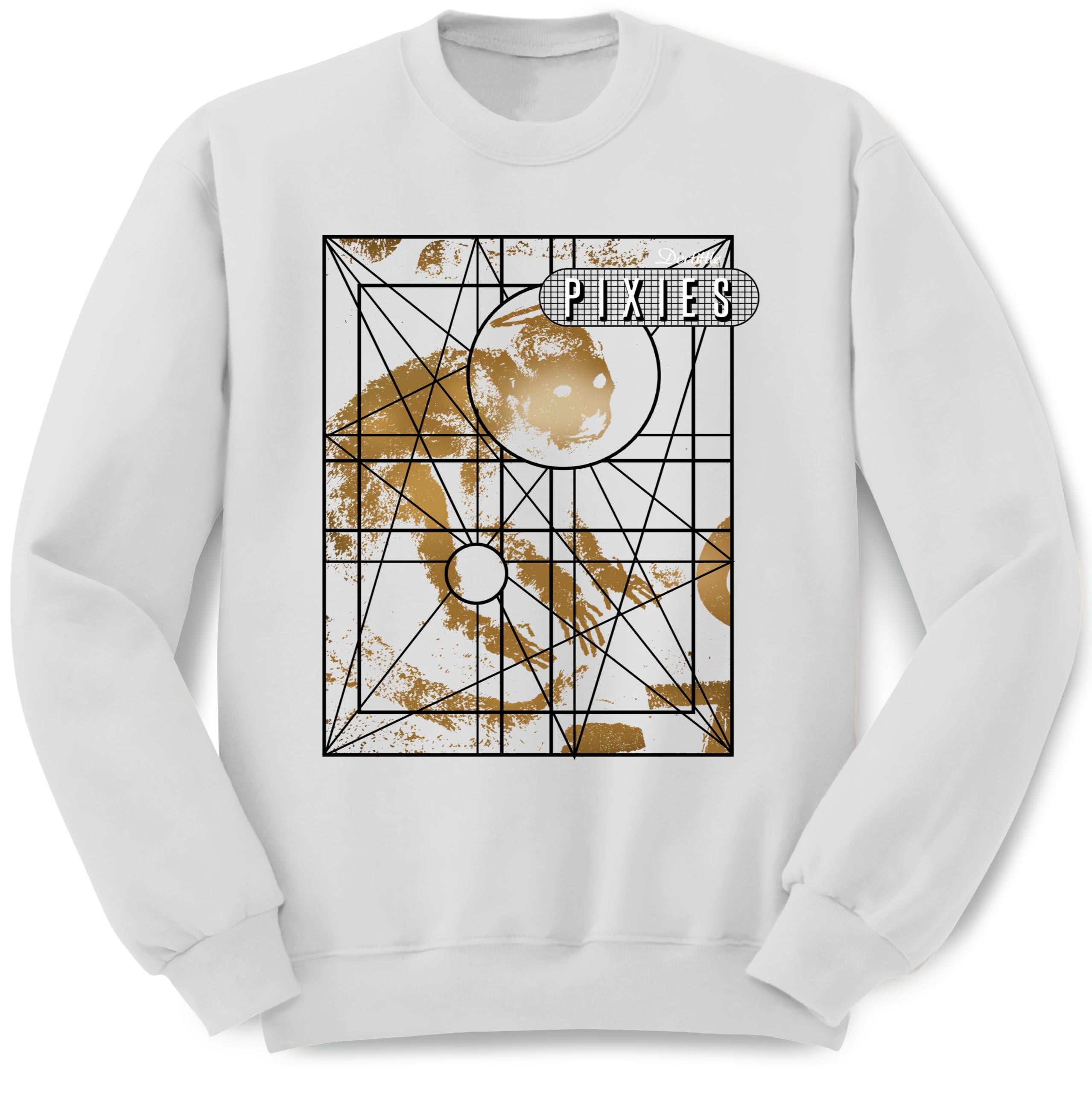 Alternative Music Graphic Sweatshirt, Vintage Grid Design - Walmart.com