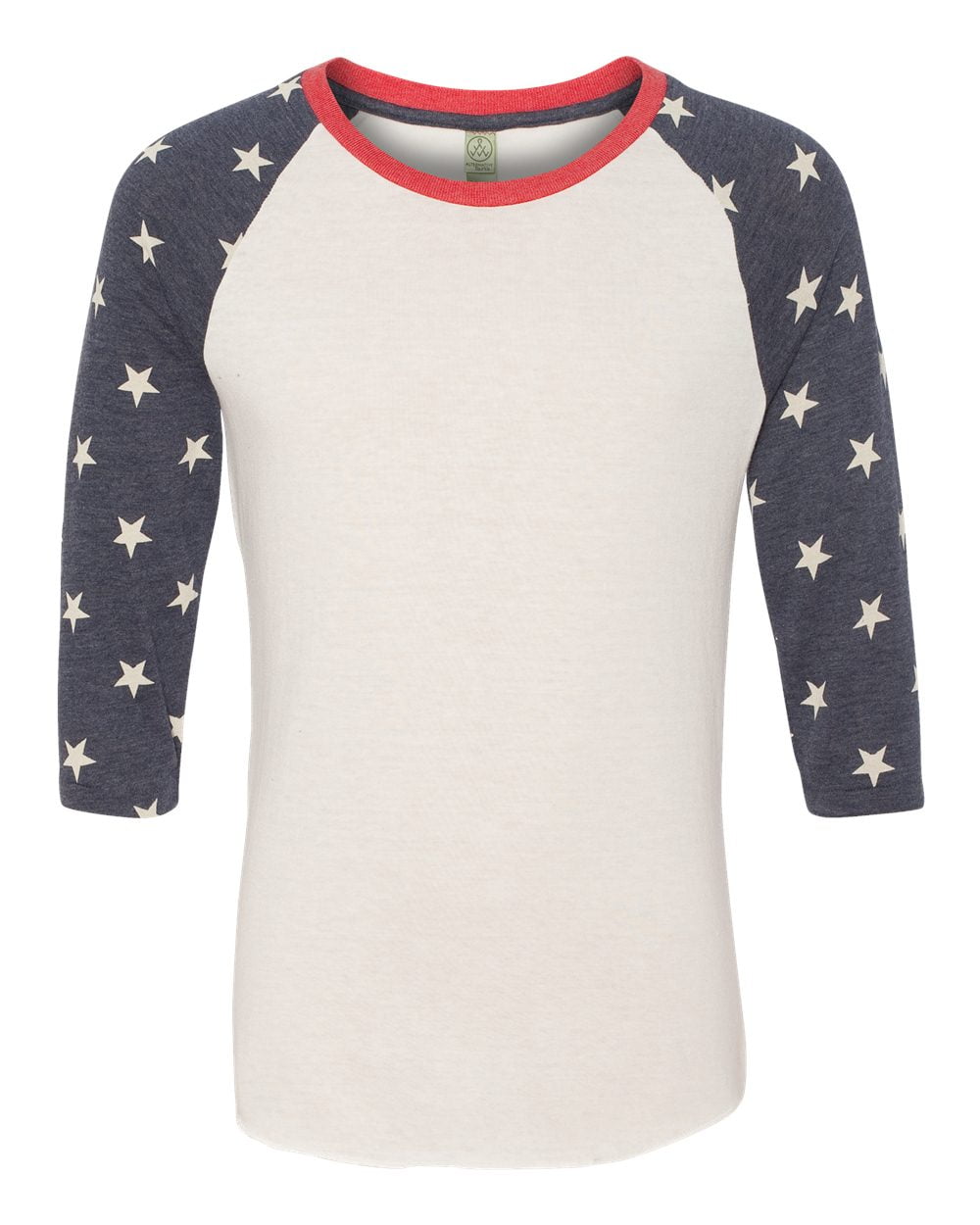 Alternative AA2089 Men's Fashion Now Printed Baseball Tee - Walmart.com