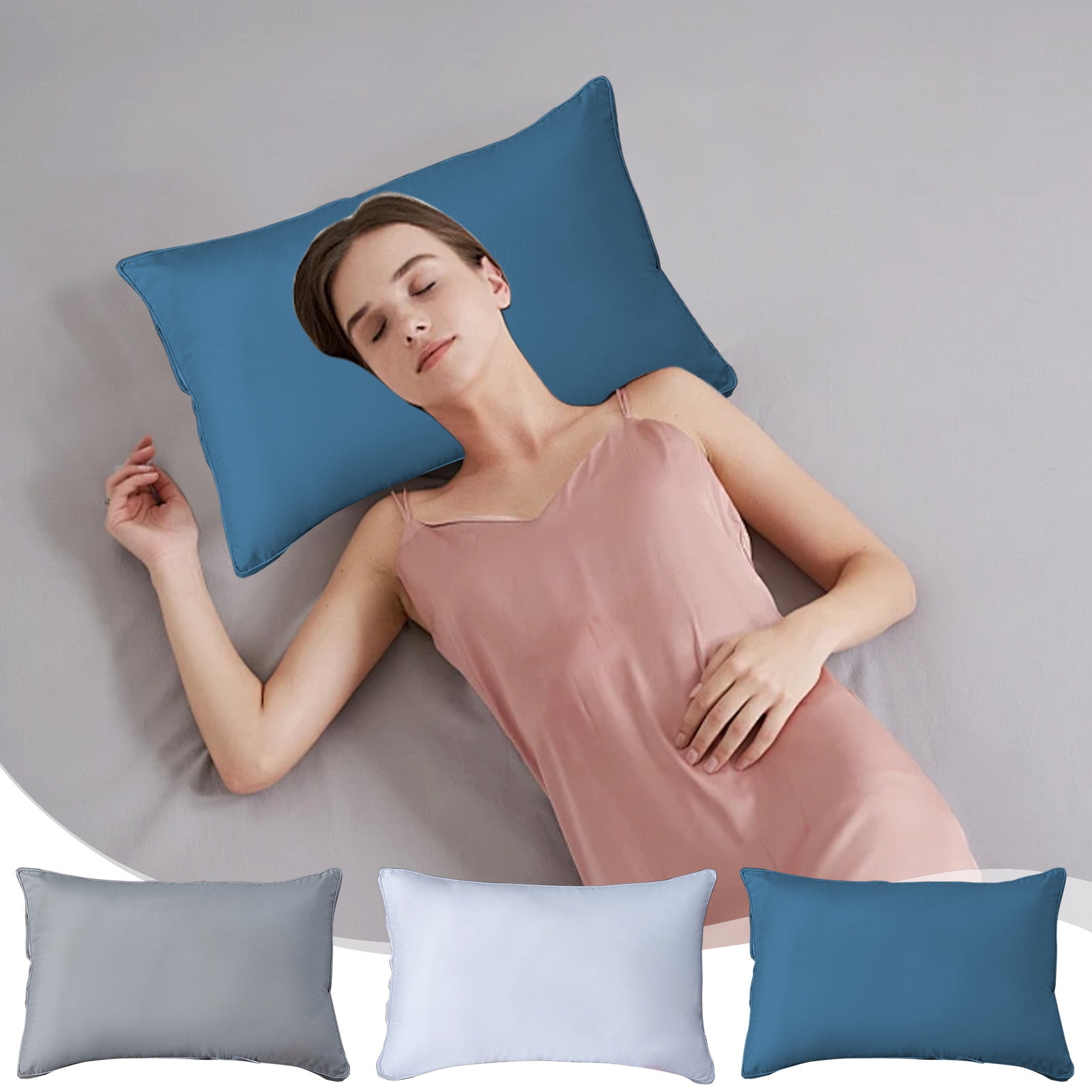 Down Alternative Pillow Core, High Side Support Pillow, Super Soft Fill ...