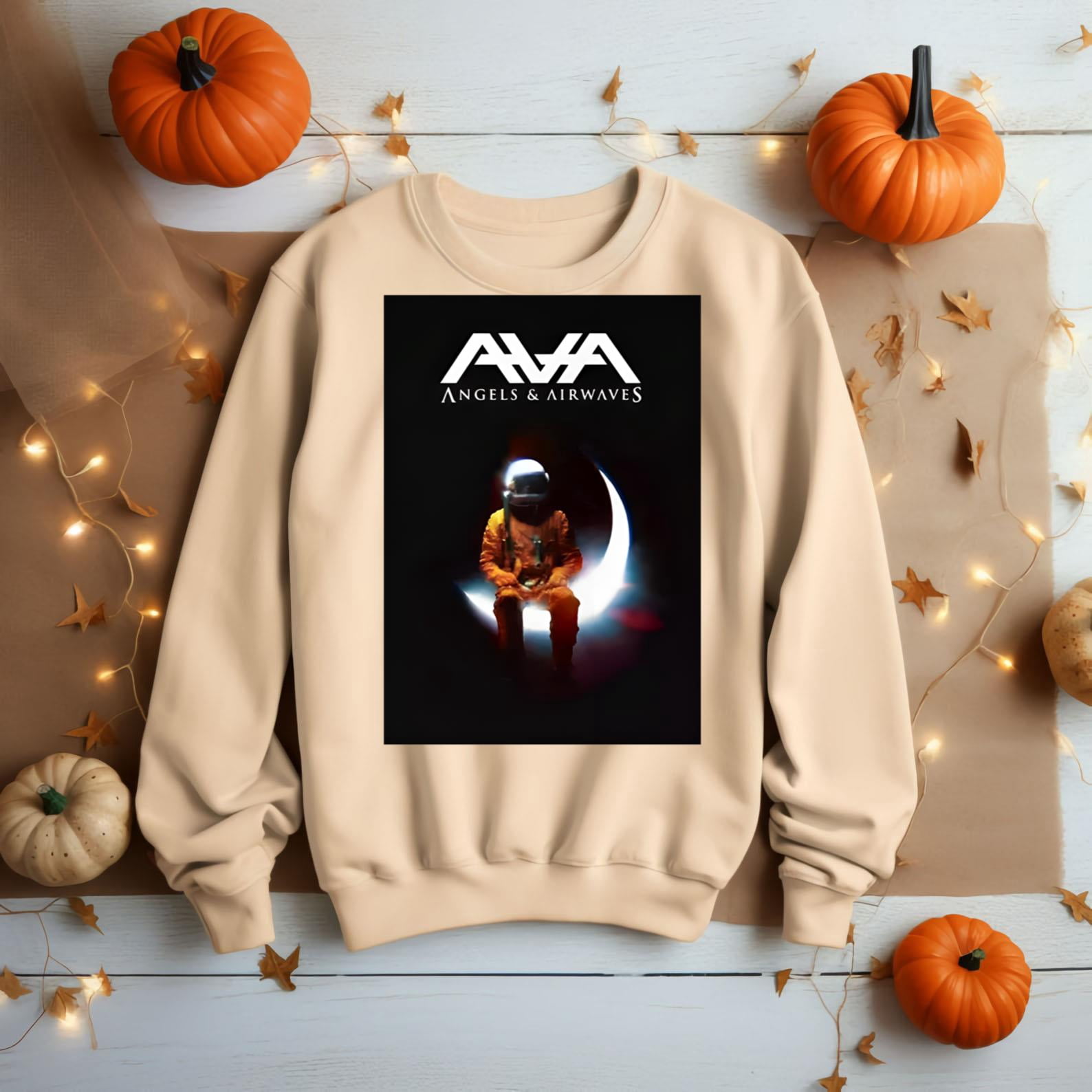 Alternative Rock Band Tribute Shirt, Space Theme Graphic Shirt, Size S ...