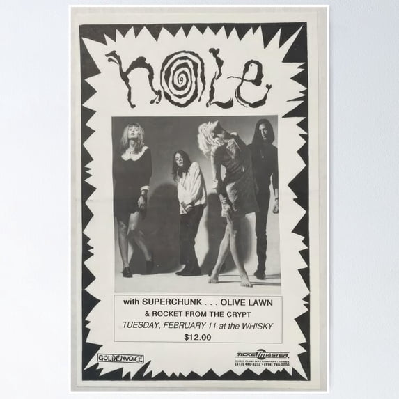Alternative Rock Female Band Concept Wall Art Music Room Decor ...