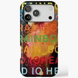 Alternative Rock Music Inspired Colorful Graphic iPhone 11 through 17 ...