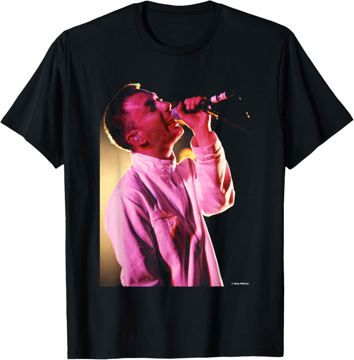Alternative Rock Singer Live Concert Performance Photo T-Shirt ...