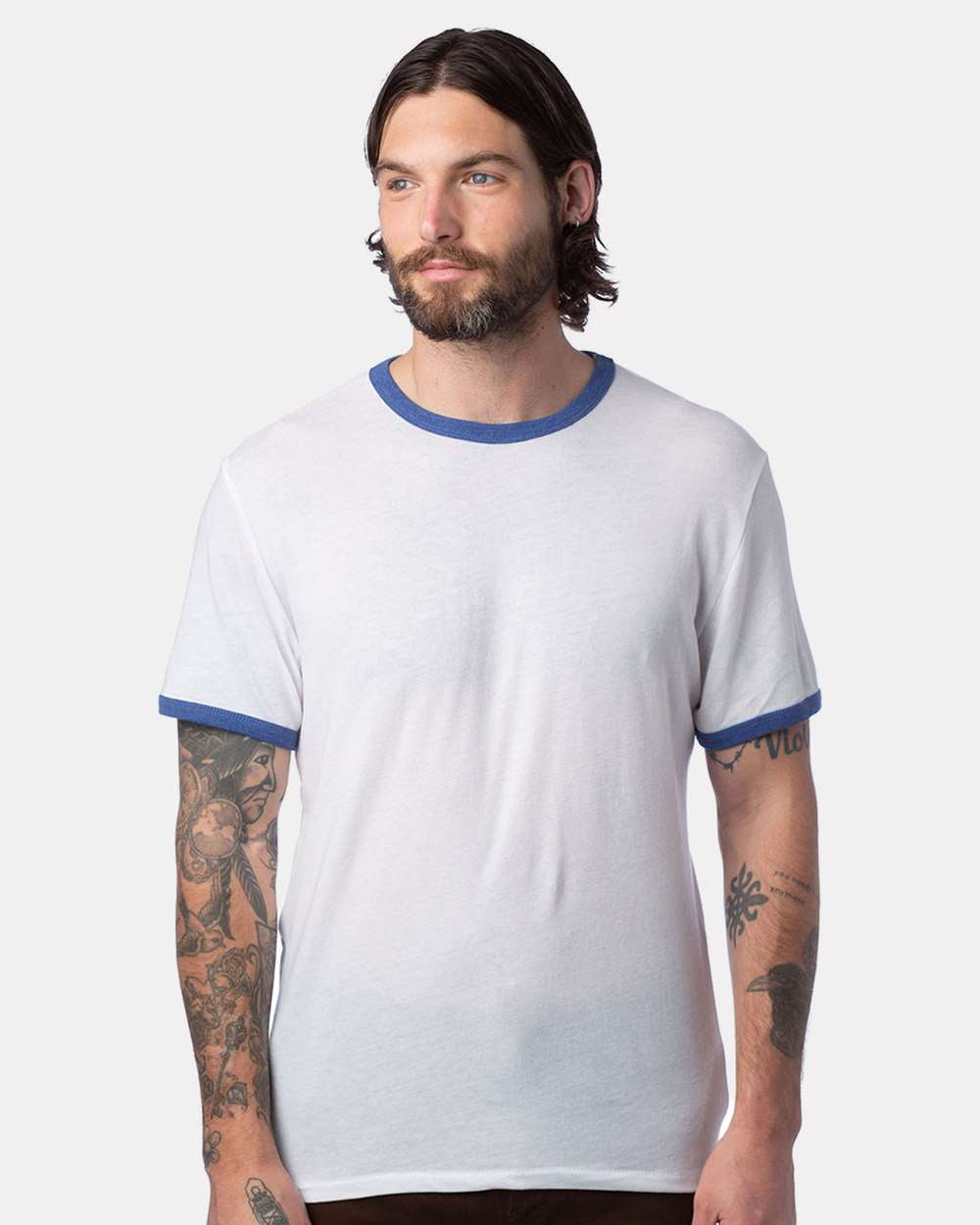 Alternative Vintage Jersey Keeper Ringer Tee Size up to 3XL - Walmart.com