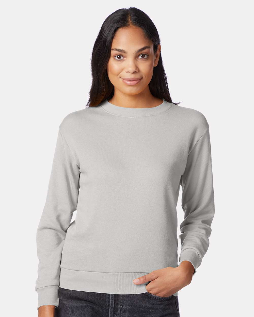 Alternative Women's Eco-Washed Terry Throwback Pullover - Walmart.com