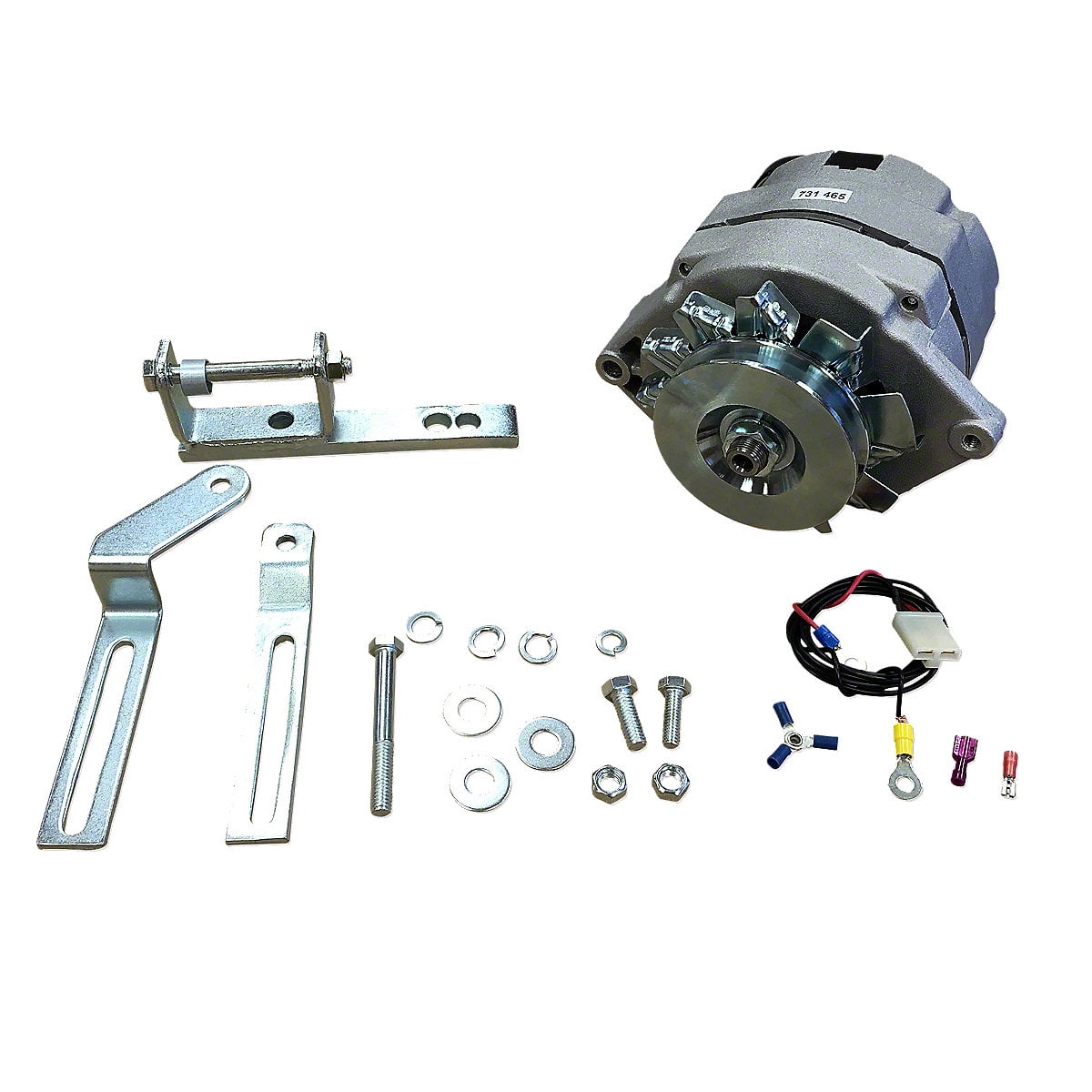 Alternator Conversion Kit (For negative ground systems) Fits Ford ...