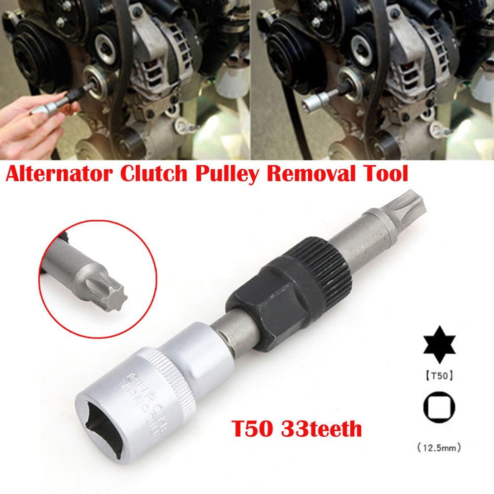 Alternator Pulley Socket Bit With 33T Tool Alternator Clutch Pulley ...