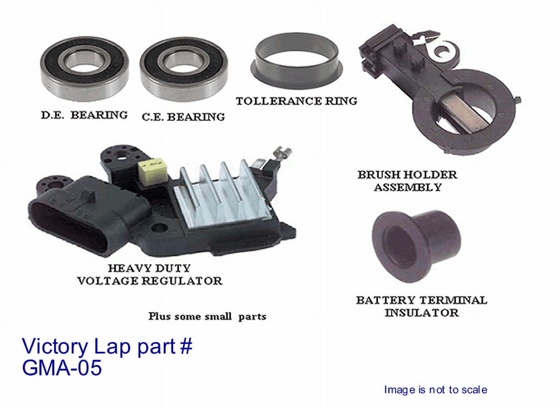 Alternator Repair Kit GMA-05 - Walmart.com