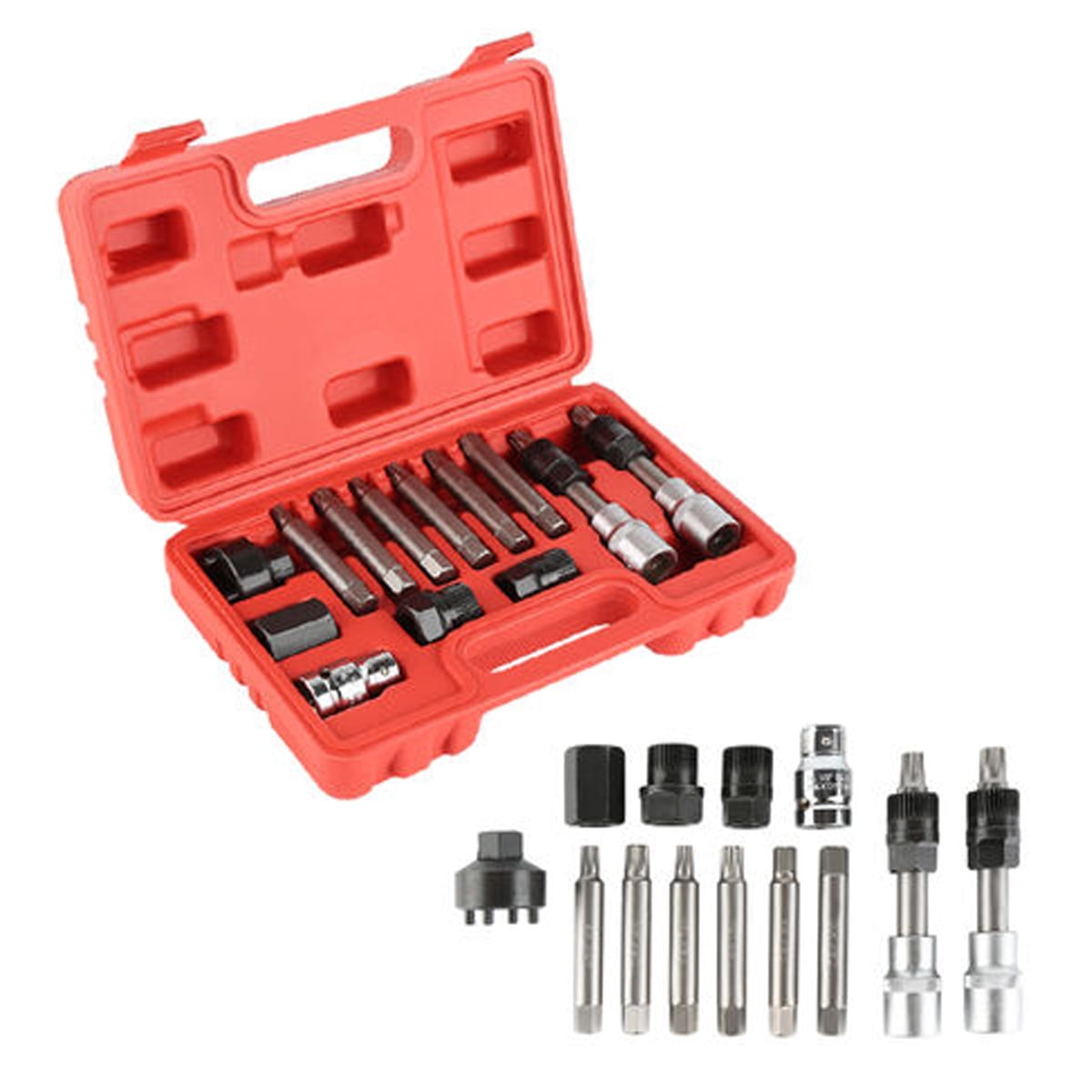 Alternator Tool 13Pcs Alternator Freewheel Removal Kit Alternator ...