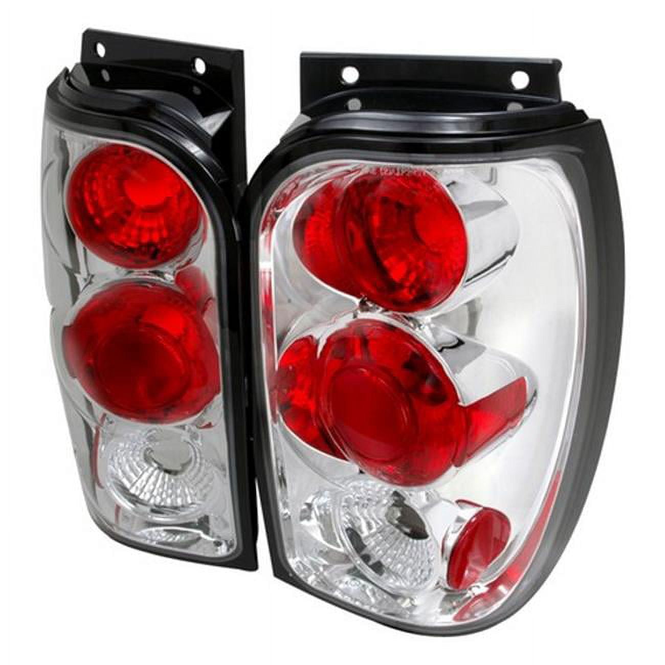 Altezza Tail Light for 98 to 01 Ford Explorer, Chrome - 10 x 19 x 25 in ...