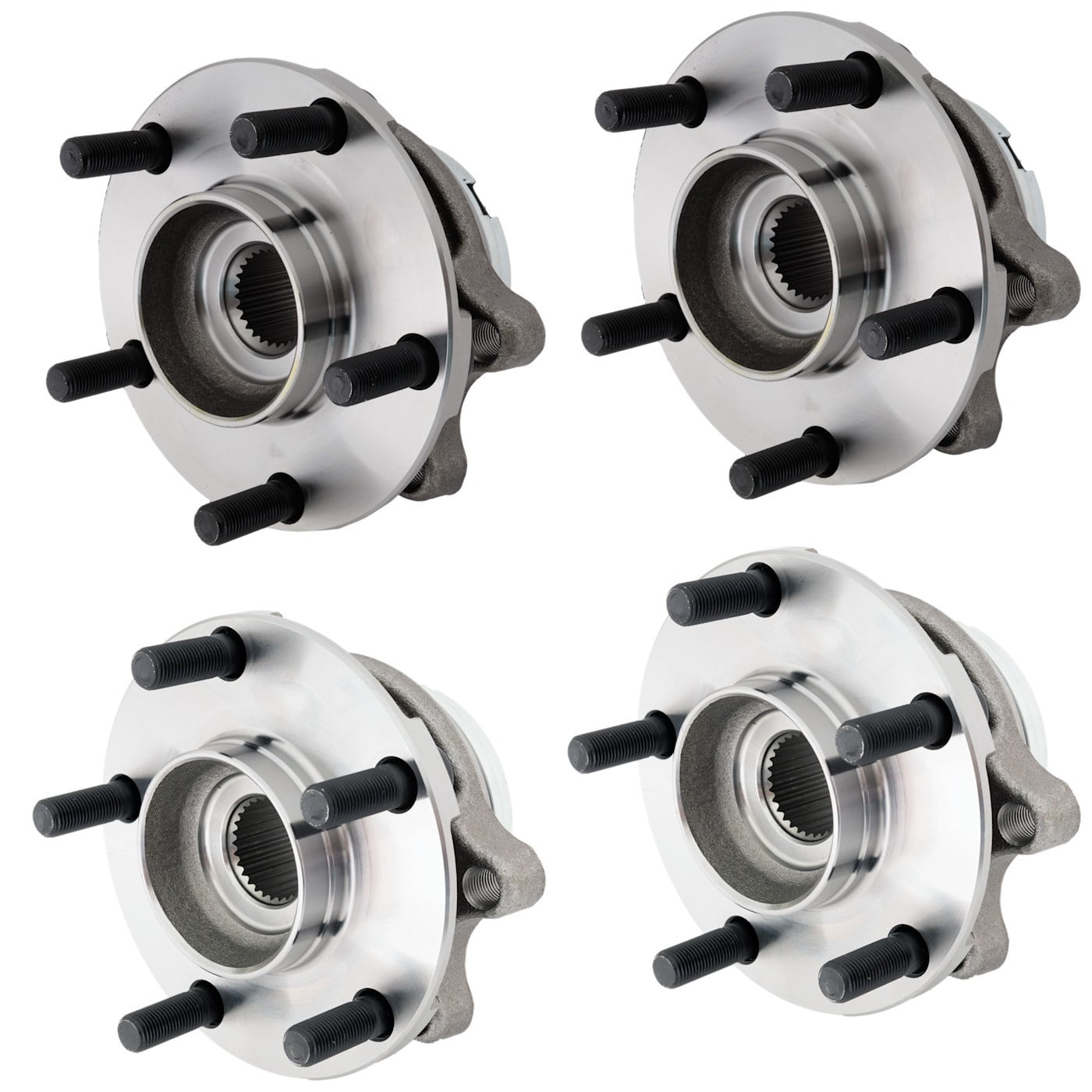 for Altima 4-Wheel Set Ball Bearing Wheel Hubs Front & Rear Left ...