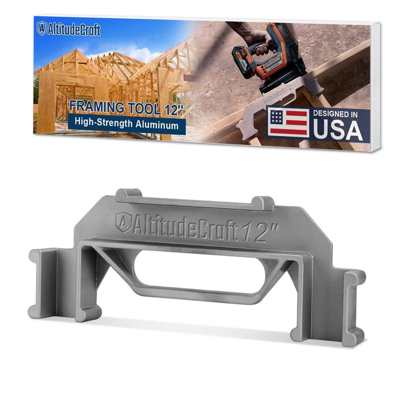 AltitudeCraft 12″/16″/24″ Precision Stud Layout Tool for Quick ...