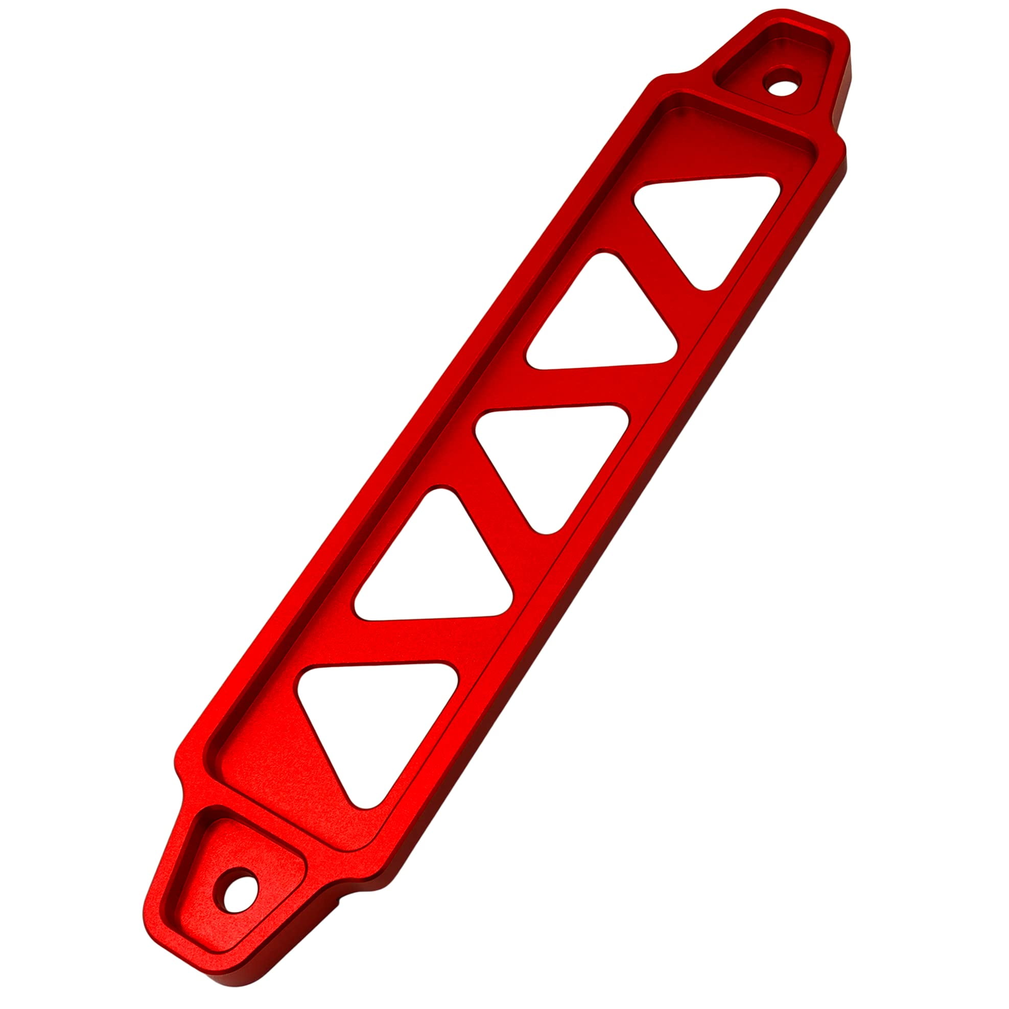 Altland Aluminum Car Battery Tie Down Bracket (Matte Red) C33 - Walmart.com