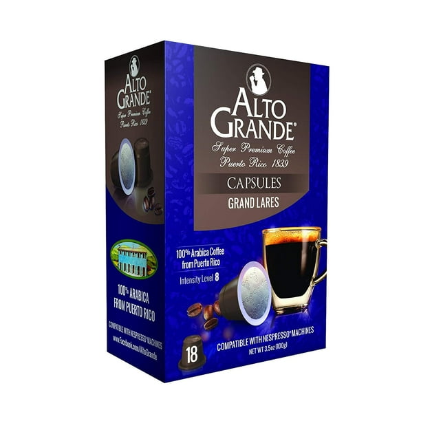 Alto Grande Super Premium Capsules for Nespresso Machines, 100 Percent ...