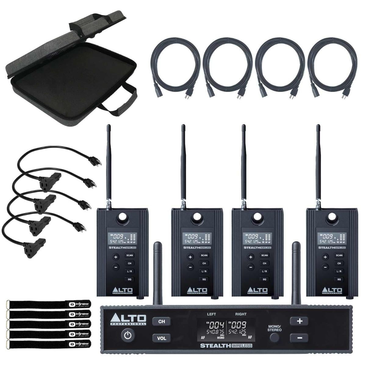 Alto Professional Stealth Wireless MKII 2-Channel UHF Wireless System ...