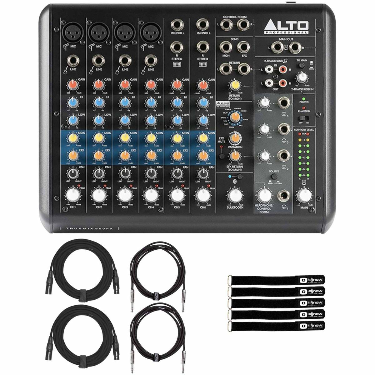 Alto Professional TrueMix 800 FX 8-Channel Compact Mixer with ...