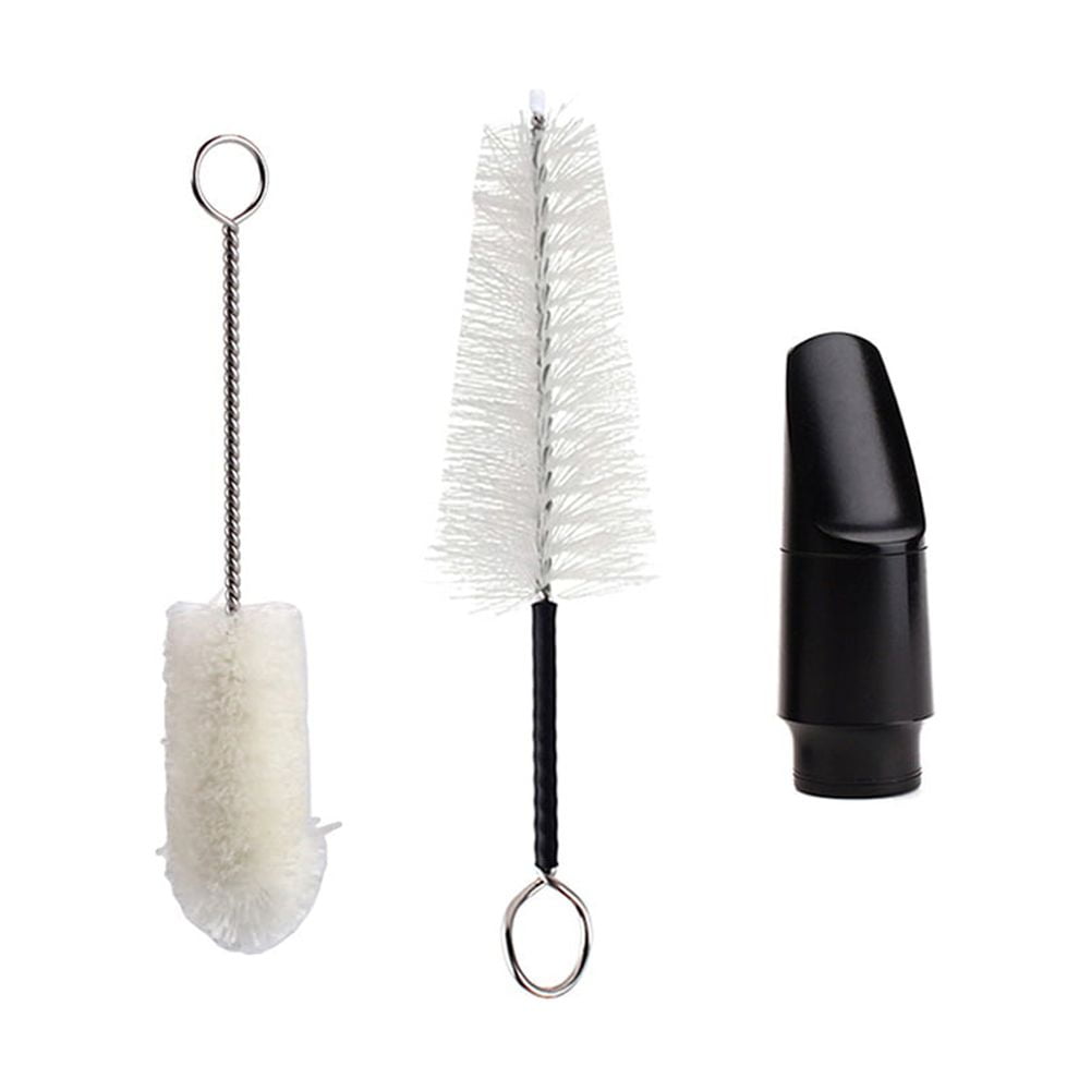 Alto Soprano Saxophone Sax Clarinet Bakelite Mouthpiece with 2 Cleaning ...