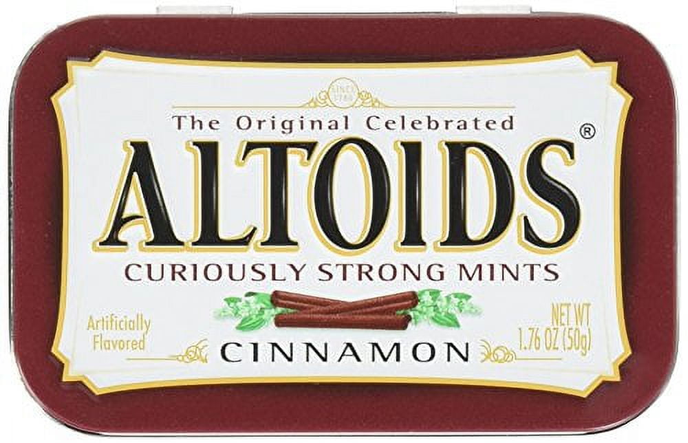 Altoids Curiously Strong Mints, Cinnamon, 1.76oz Per Tin, 6 Tin Pack ...