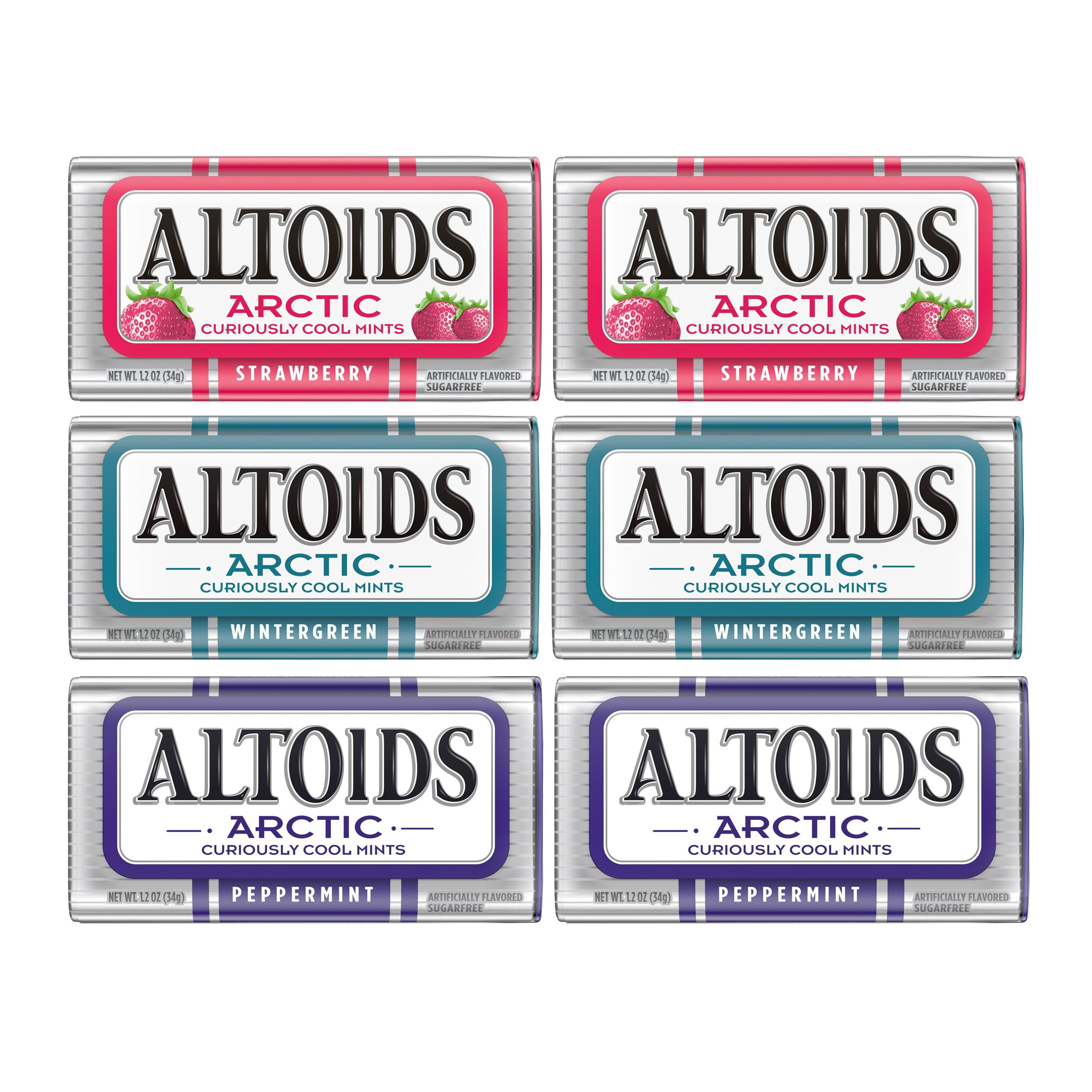 Altoids Mints Variety Pack, 1.2 Ounce Each (6 Pack, 7.2 Ounce Total ...