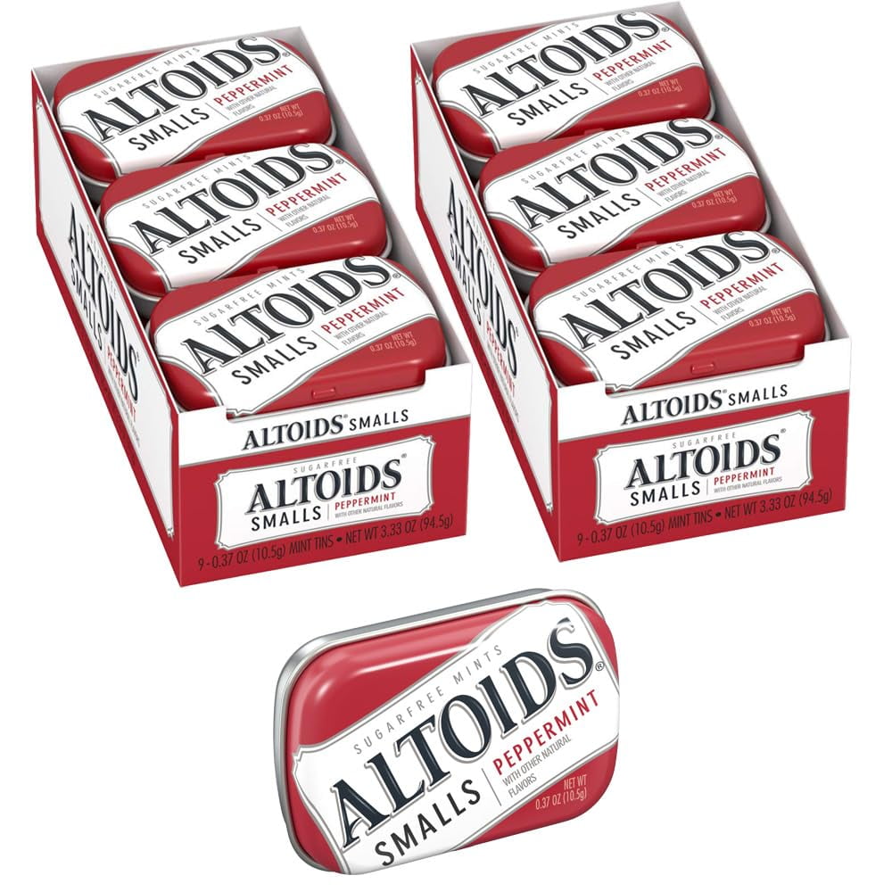 Altoids Smalls Peppermint Mints, 0.37 Ounce Each (18 Pack, 6.6 Ounce ...