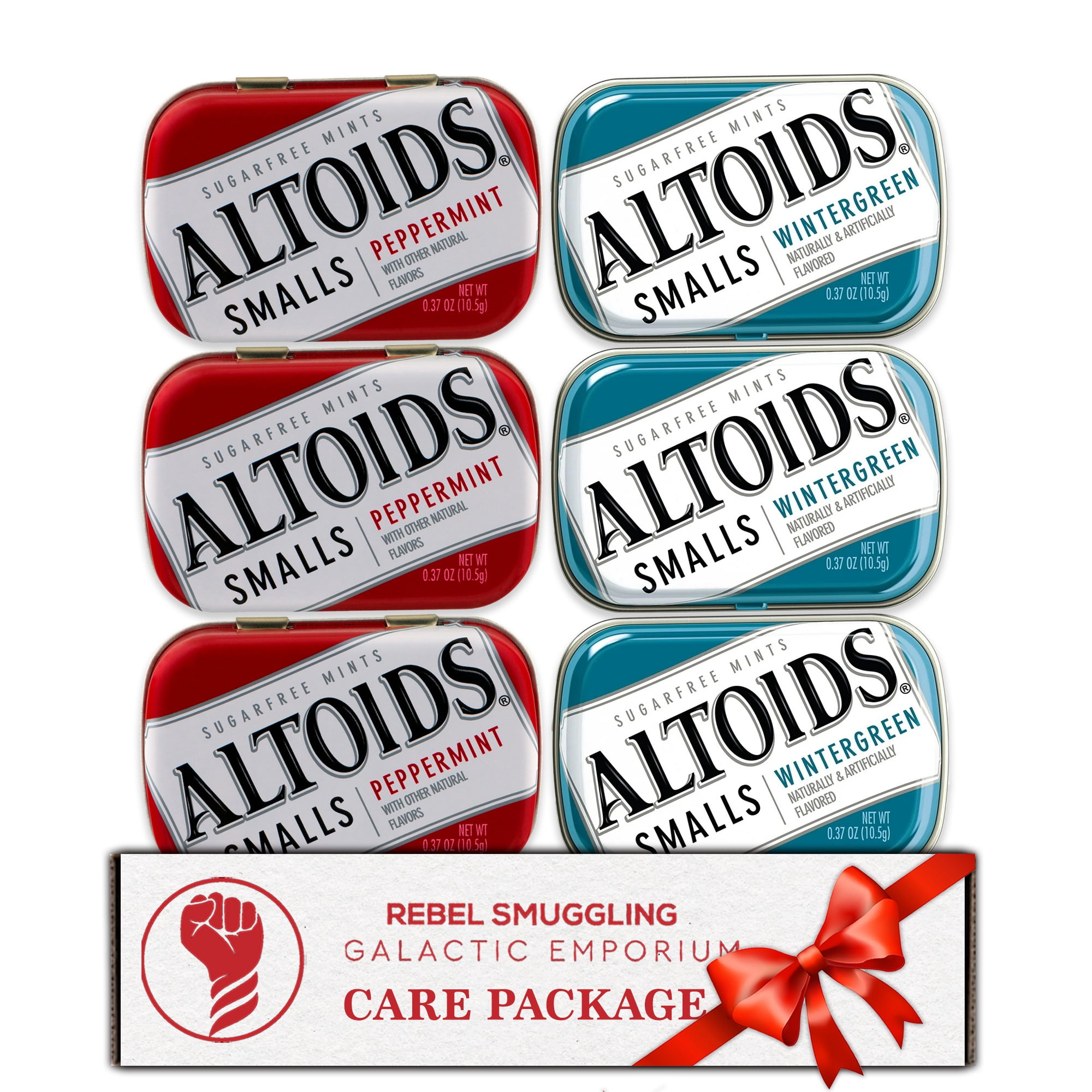 Altoids Smalls Variety Pack - 6 Mini Tins Sugar Free Breath Mints ...