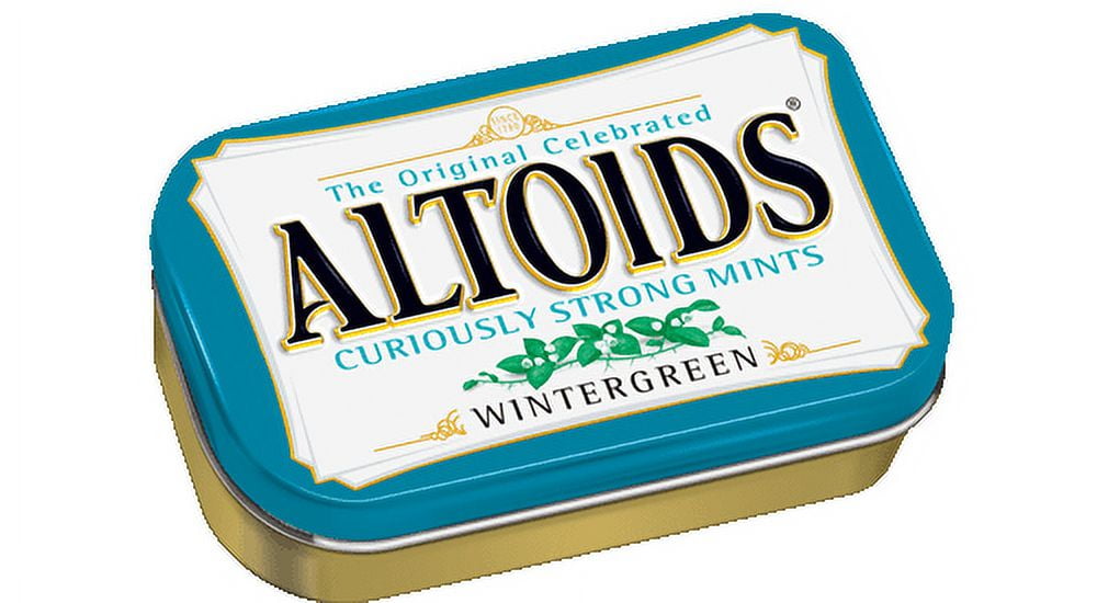 Altoids Wintergreen Flavor Mints, 2 Count - Walmart.com