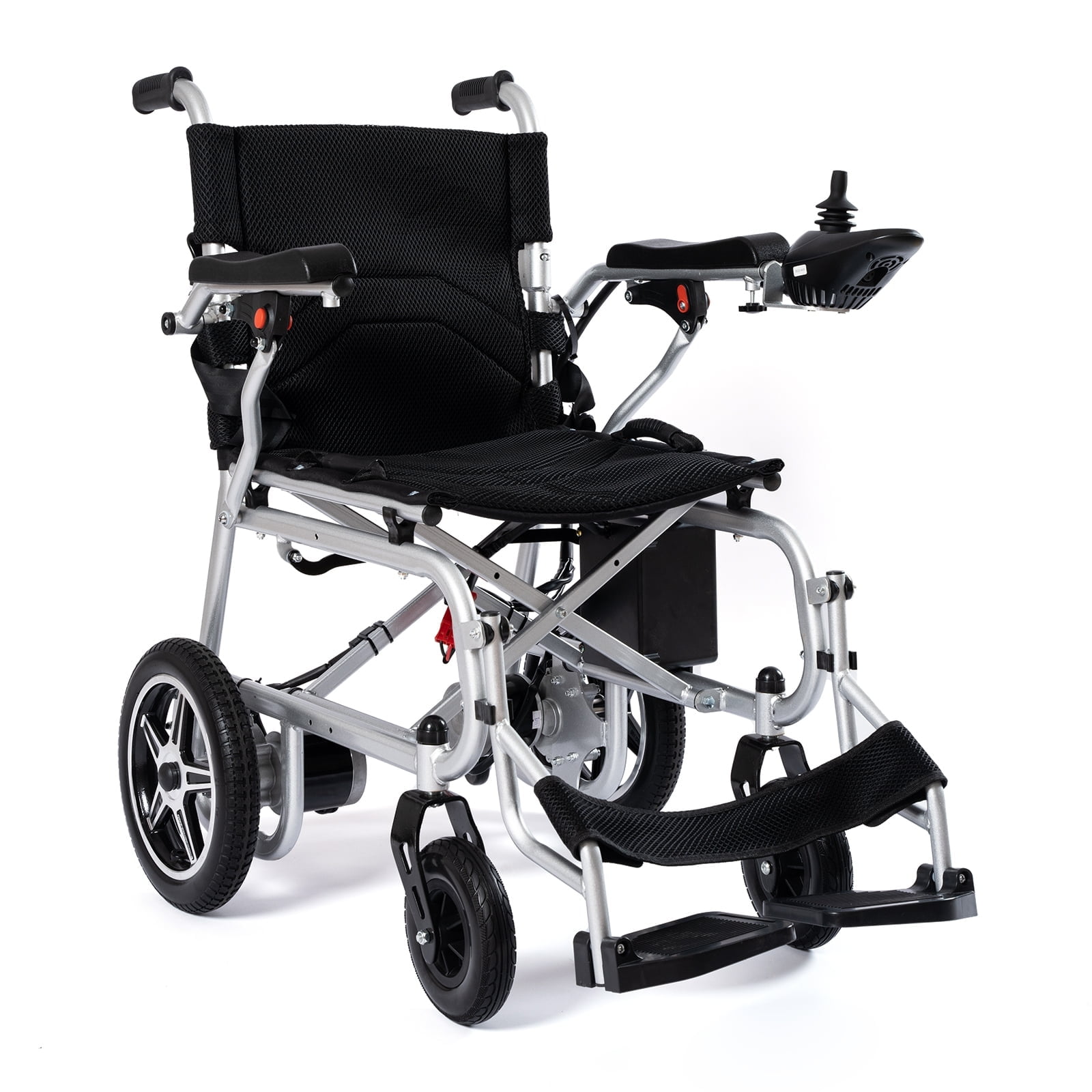 Alton Ultra-Light Electric Wheelchair, Lithium Battery, 12mi—500W ...