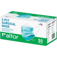 Altor Safety Disposable Dust & Face Mask 50PK 3PLY LVL2, Each - Walmart.com