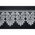 Altotux 3" Embroidered Floral 12 Colors Venice Lace Trim Guipure By ...