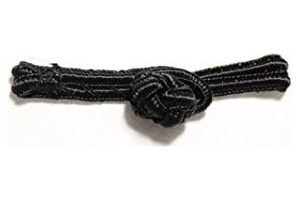 Altotux 6 Pairs Black Chinese Frog Closure Button Knot Fastener 2.25 ...