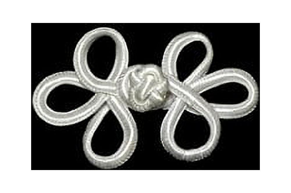 Altotux 6 Pairs Off White 3-loops Chinese Frog Closure Button Knot 2.75 ...