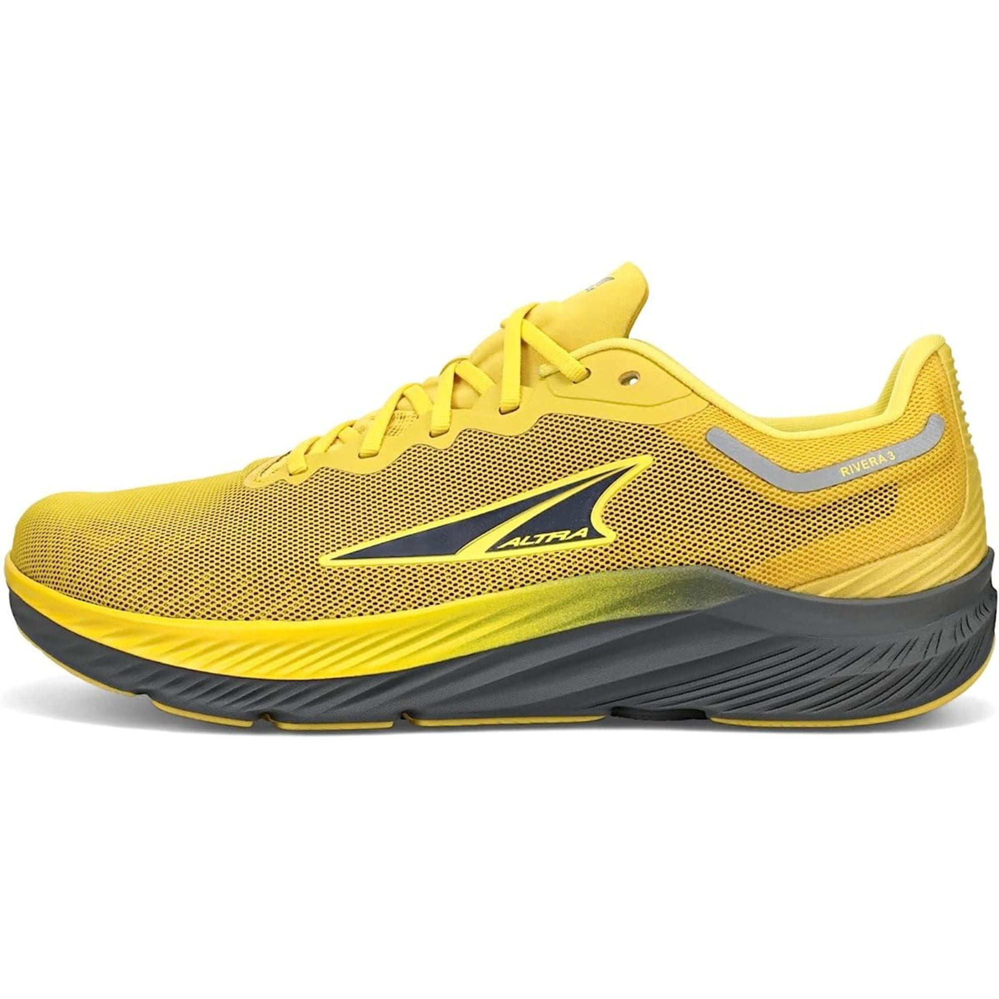 Altra Men's Rivera 3 Road Running Shoes Gray Yellow Size 10 - Walmart.com