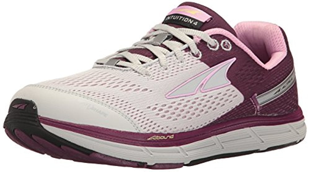 Altra Women's Intuition 4 Running Shoe, Gray/Purple, 7.5 M US - Walmart.com