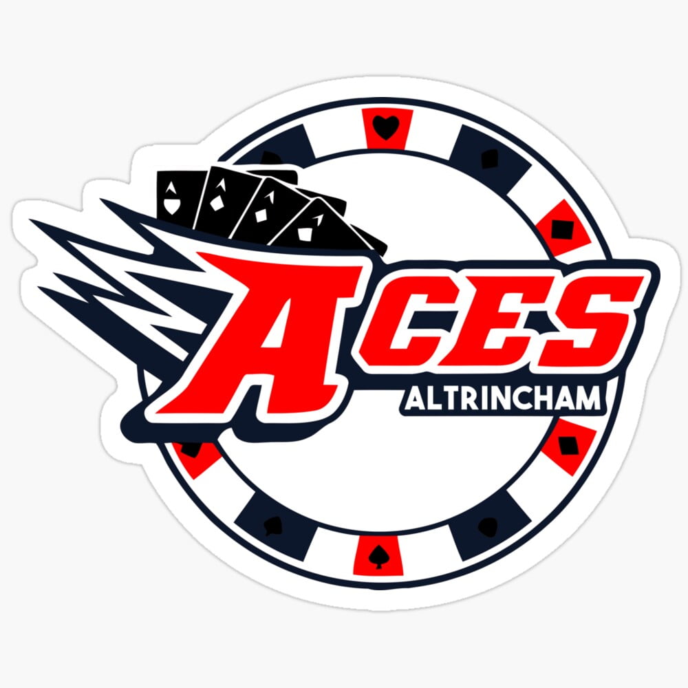 Altrincham Aces Sticker Phone Decal Water Bottle Stickers Car Decals ...