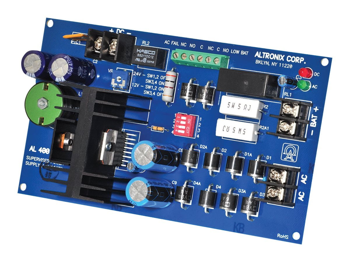 Altronix AL400ULB - Battery charger / power adapter (internal) - AC 28 ...