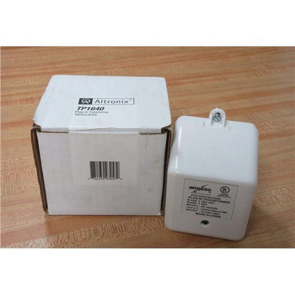 Altronix Plug-in Transformer Tan TP1640 - Walmart.com
