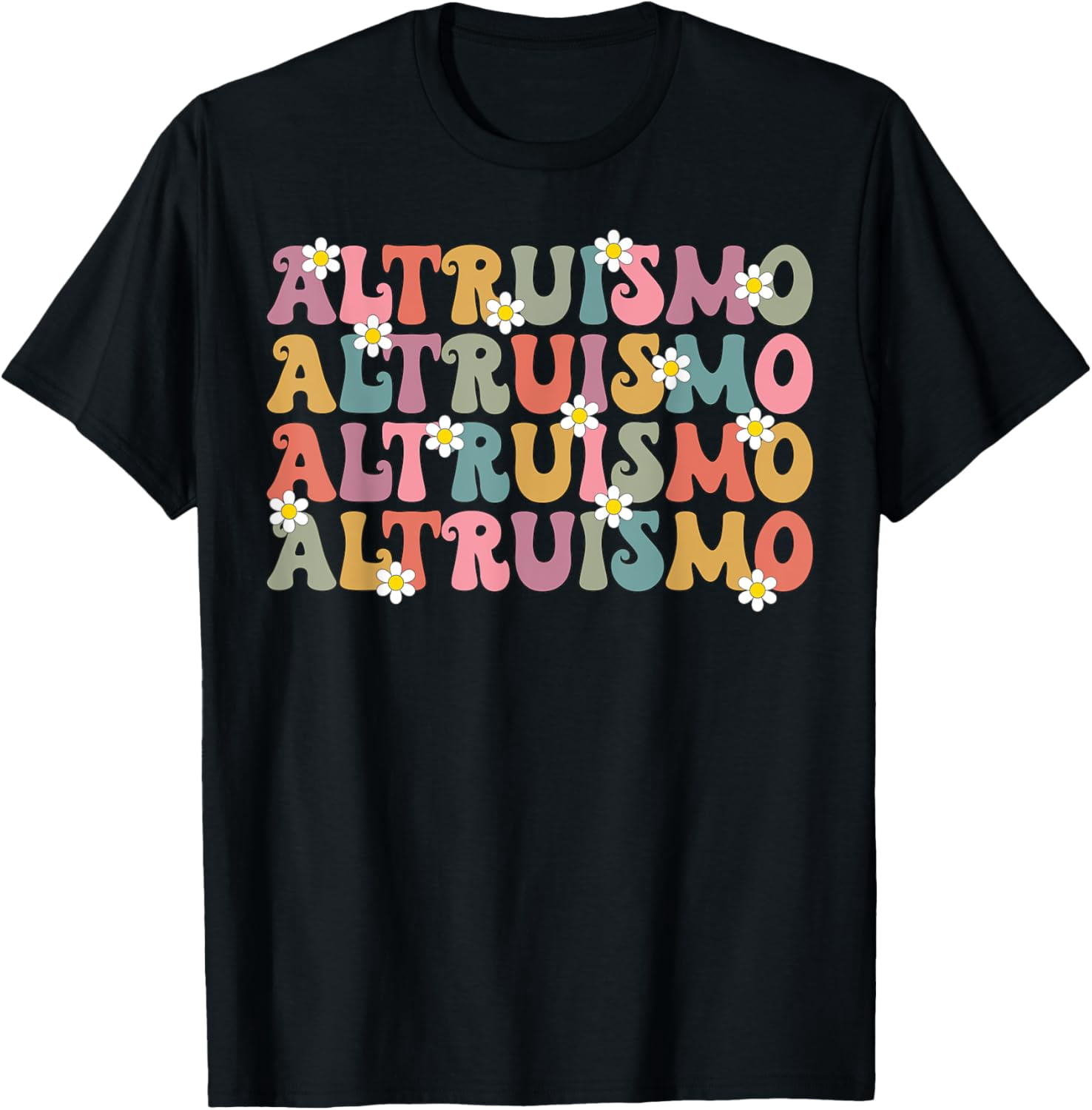 Altruismo Design Groovy Social psychology lover Altruismo T-Shirt men ...