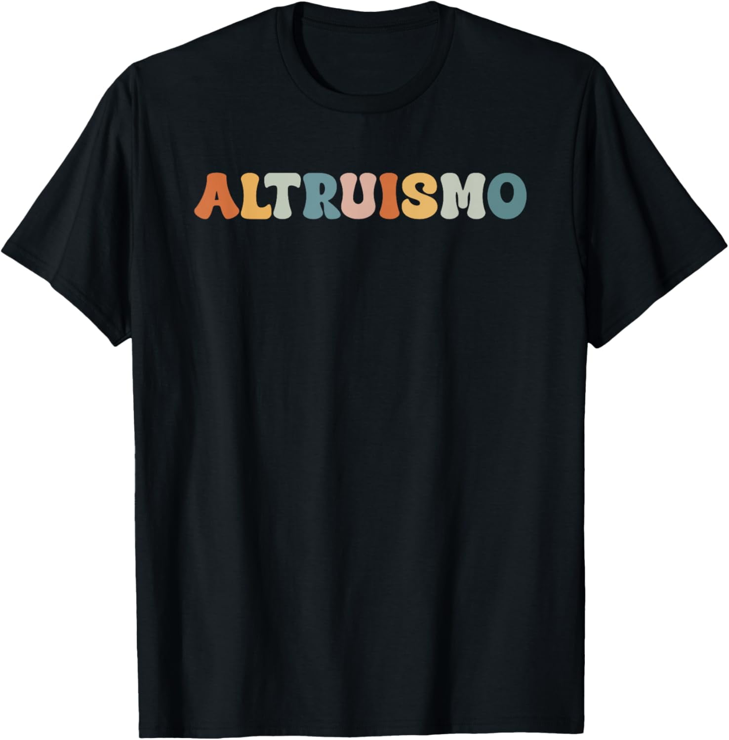 Altruismo Vintage Retro Groovy Social Psychology Lover T-Shirt men and ...
