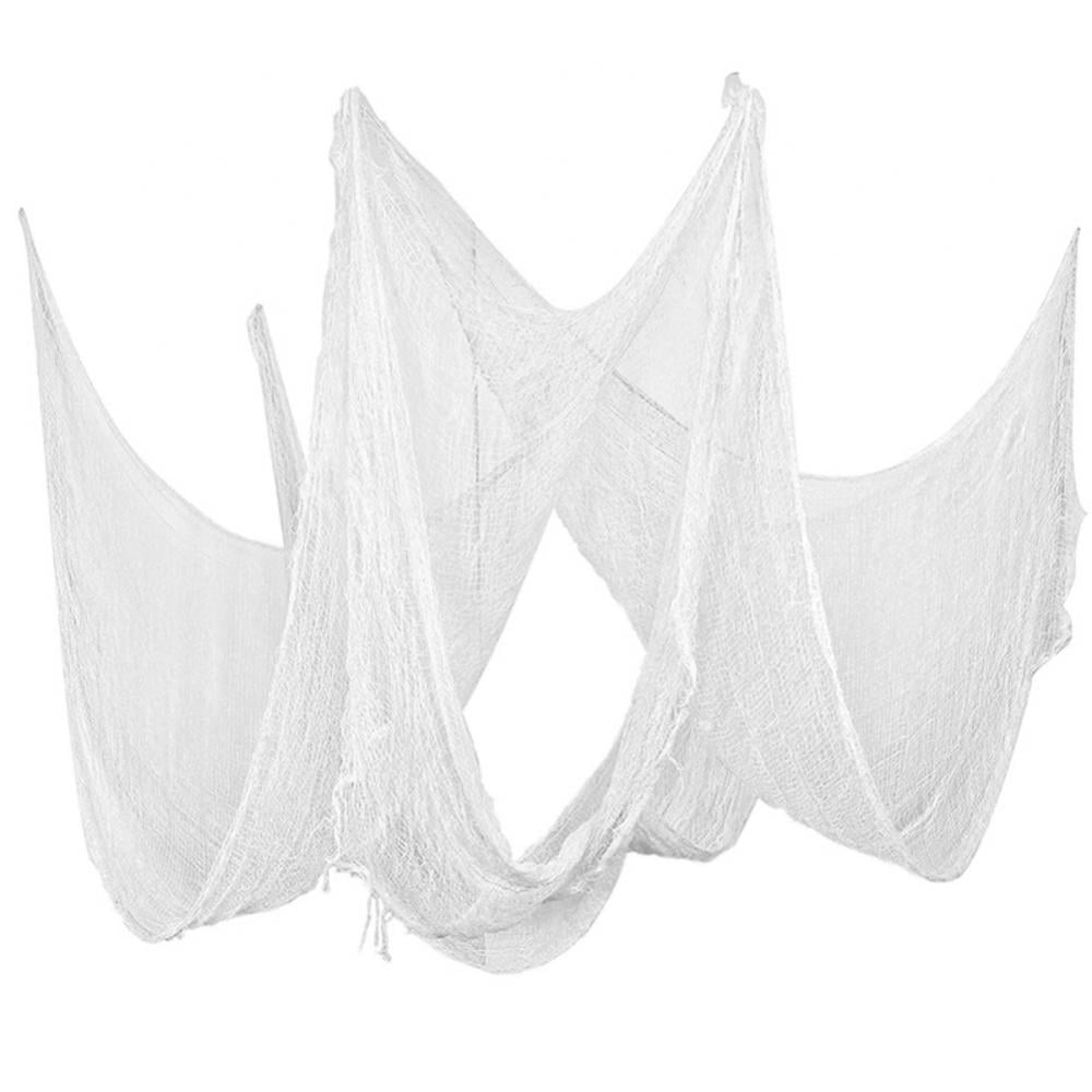 Altsales Contemporary Cloth Halloween Creepy White Gauze Drape ...