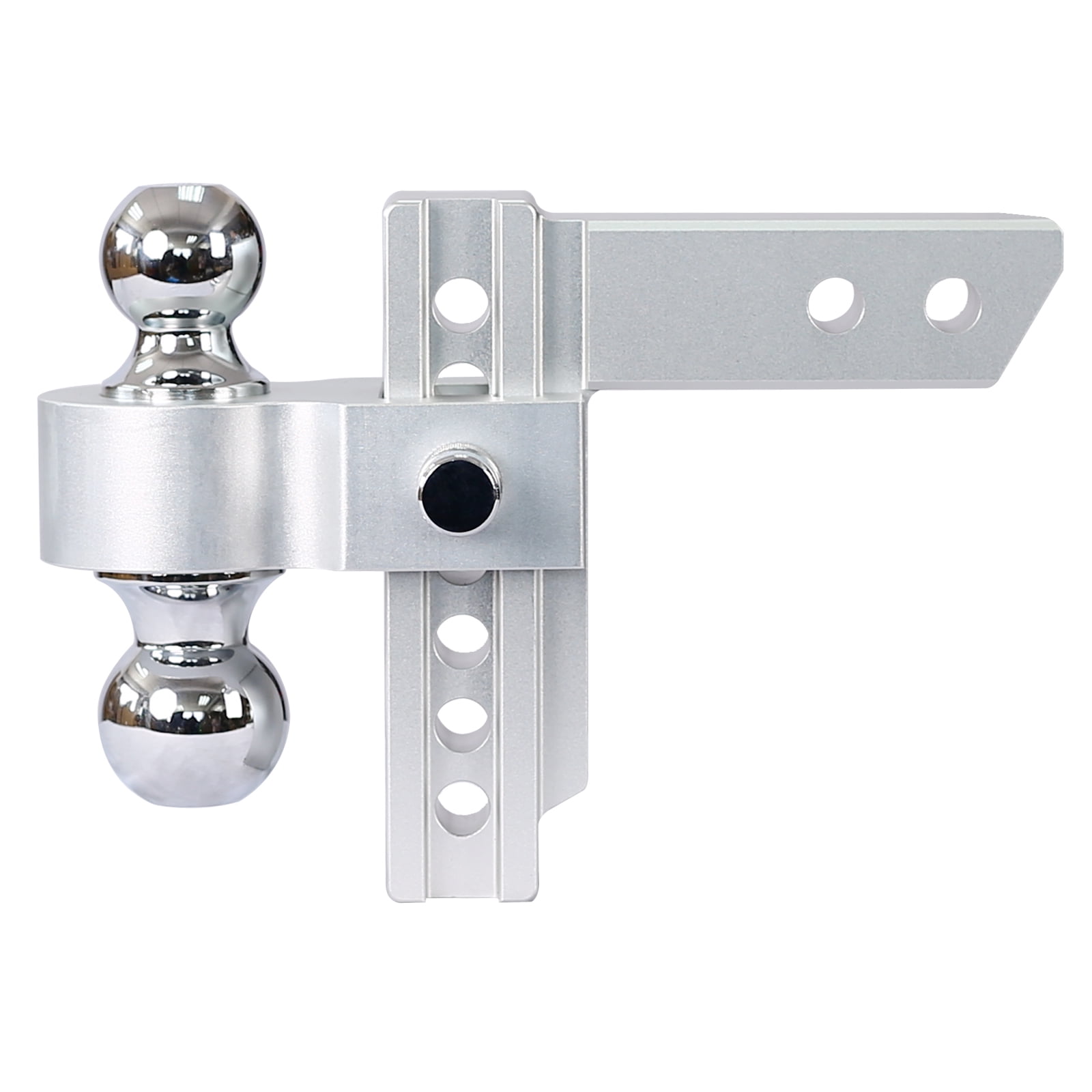 Alu Adjustable Trailer Drop Hitch,2inch receiver,6 inch adjustable ...