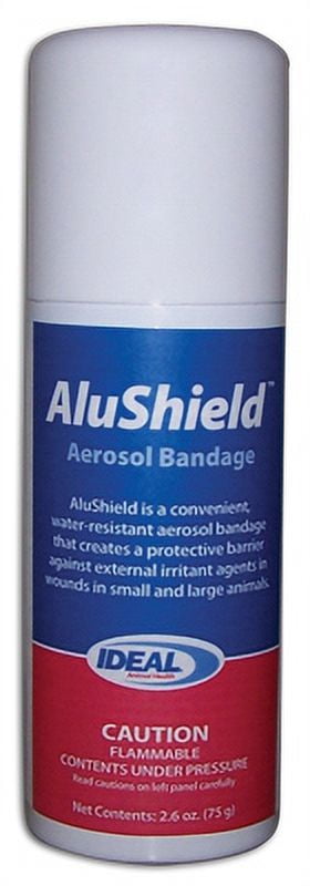 Alu-Shield 75 Gram Aerosol Wound Spray Bandage For Sheep & Cattle, Each ...