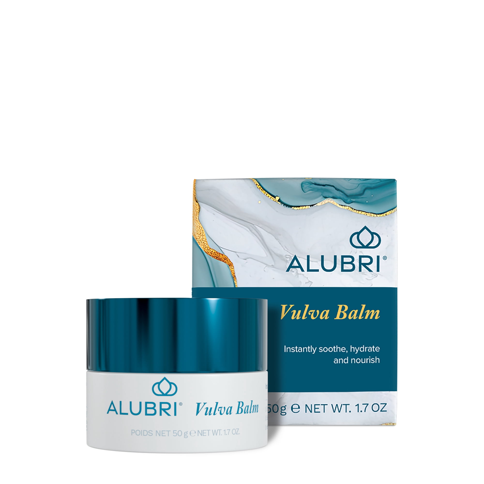 Alubri Vulva Balm for Sensitive Skin, 1.7 oz, Fragrance-Free ...